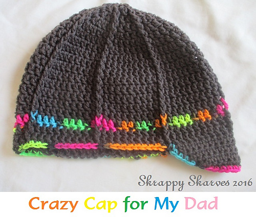 Ravelry: Mens Crochet Ball Cap pattern by Debi Dearest