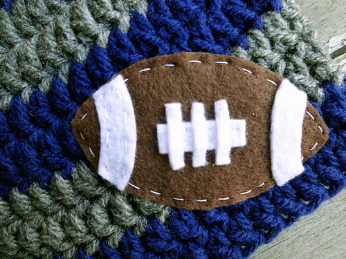 Ravelry: Baby Boy Football Hat pattern by Skylar n' Me