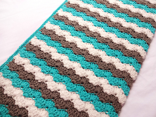 Ravelry: The Asher Blanket pattern by Skylar n' Me