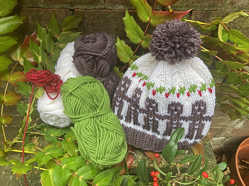 Ravelry: Gingerbread Men Hats pattern by Sylvia Leake