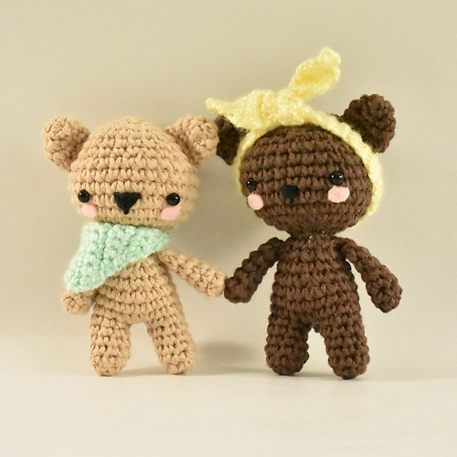 Ravelry: Bear Family pattern by Rachel Randle