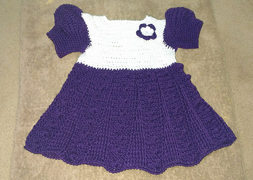 Ravelry: Sticks and Stones Baby Dress pattern by Allison Zink