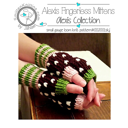Ravelry: Alexis' Fingerless Mittens pattern by JaNae Yagi