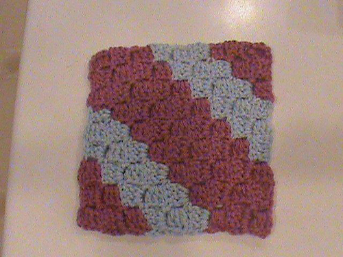 Ravelry: Diagonal Box Stitch Square 6x6 pattern by Donna Mason-Svara