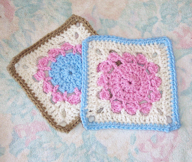 Ravelry: Garden of Flowers 6x6 pattern by Donna Mason-Svara