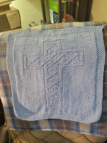 Ravelry: Easter Cross Dishcloth pattern by Lyn Lloyd-Jones