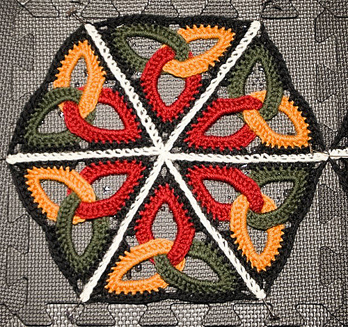 Ravelry: Hexagon Wheels pattern by Nazanin S. Fard