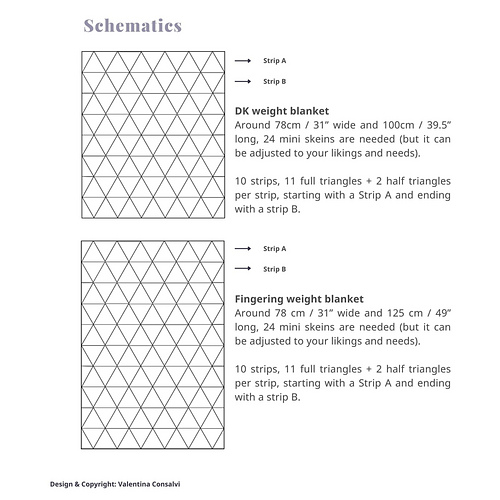 Ravelry: Triangles quilt pattern by Valentina Consalvi