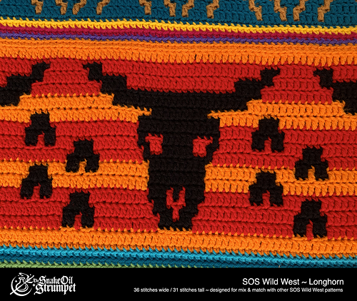 Ravelry: SoS Wild West ~ Longhorn pattern by William Bart