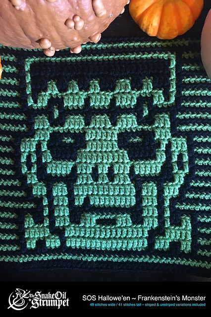 Ravelry: SoS Hallowe'en - Frankenstein's Monster pattern by William Bart