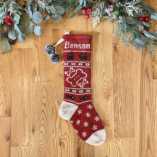 Ravelry: Create Your Own Holiday Stocking pattern by Amber Robson