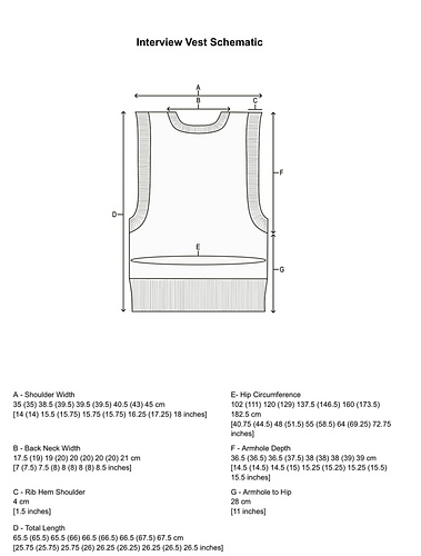 Ravelry: Interview Vest pattern by Kristen Zimel