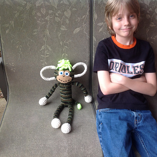Ravelry: SnookiesOz's Funky Mohawk Monkey