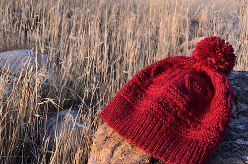 Ravelry: You Can Call Me Queen Beanie pattern by Annie Dammann