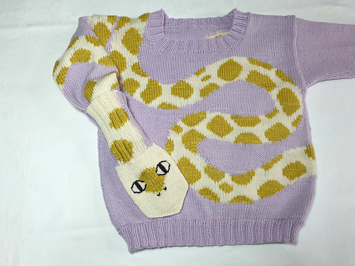Ravelry: Snake Charmer Sweater pattern by Marit Krogstad