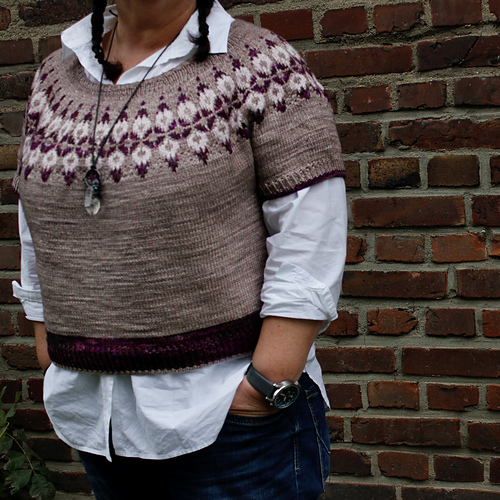 Blocked and ready to wear! Pattern: Yanis Sweater by Isabel Kramer ...
