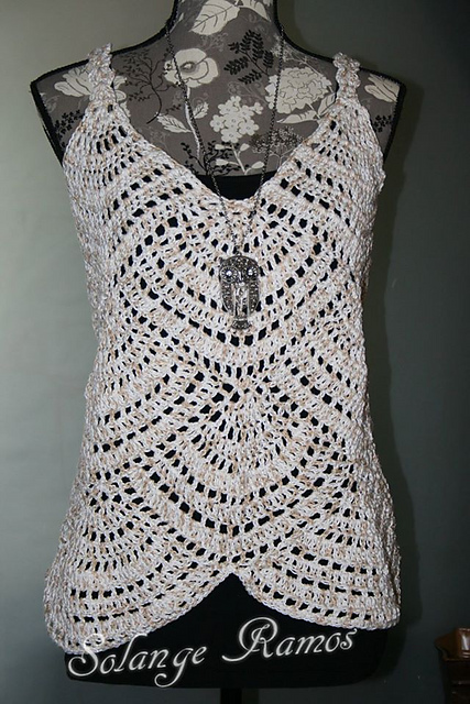 Ravelry: Shell Top pattern by solange Ramos