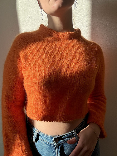 Ravelry: Chloe Sweater pattern by Solvara Knitwear