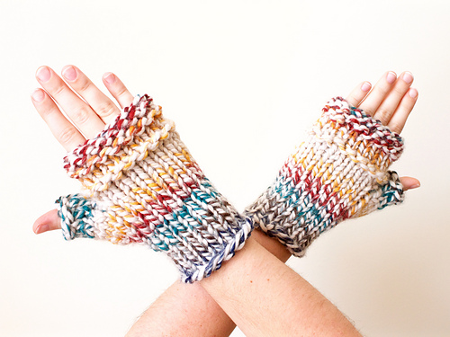 Ravelry: Quick Hudson Bay Mitts pattern by Whittney Perez