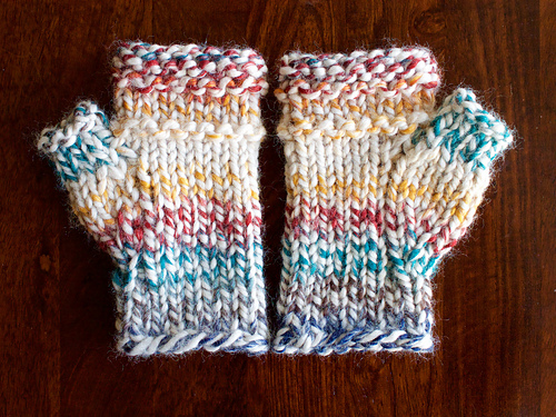 Ravelry: Quick Hudson Bay Mitts pattern by Whittney Perez