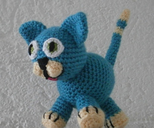 Ravelry: Happy Blue Cat pattern by SonjaStyle