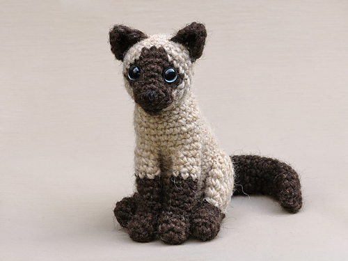 Ravelry: Maisie the Siamese cat pattern by Sonja van der Wijk