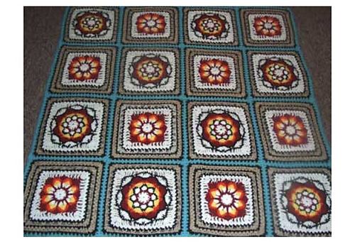 Ravelry: Indian Paint Brush Afghan pattern by Edie Snyder