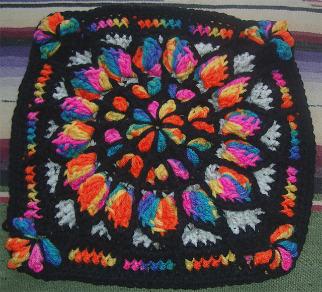 Ravelry: Ultimate Bikini Stain Glass Afghans pattern by Edie Snyder