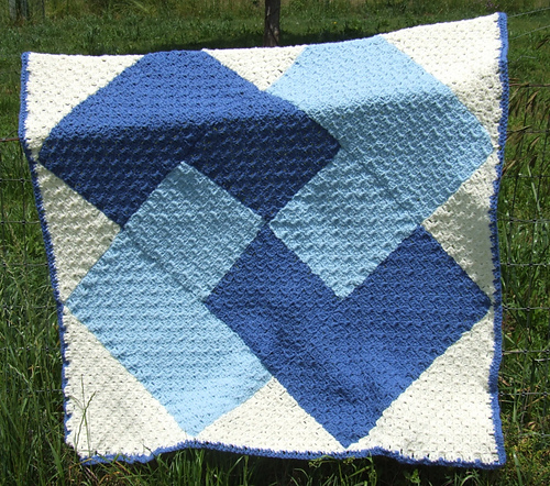 Ravelry: Tilted Blocks Afghan Quilt pattern by Southern Hookers