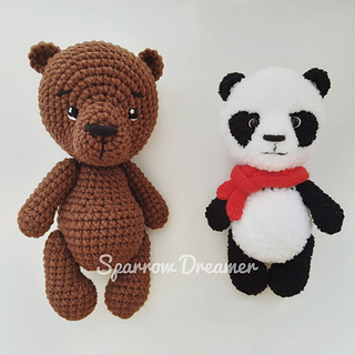 Ravelry: Brownie the bear pattern by Liubov Ponomarenko