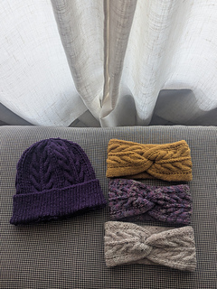 Ravelry: Nightingale Headband pattern by Sparrow Line