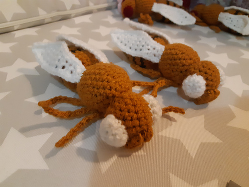 Ravelry: Model Organism: Fruit Fly pattern by Marg Crawford