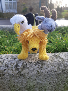 Ravelry: Chimera (Lion, Goat, Eagle and Snake hybrid) pattern by Marg ...