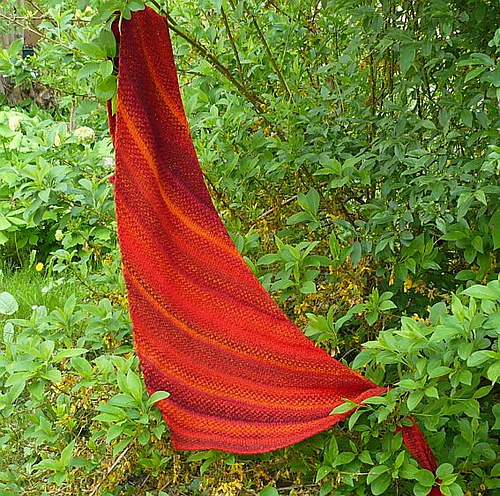Ravelry: Linen Weave Boomerang pattern by Susan Ashcroft