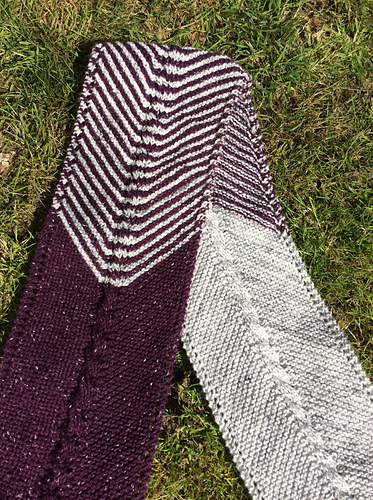 Ravelry: Half-Elf Ranger Scarf pattern by Karen Moffett