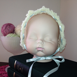 Ravelry: Heirloom Baby Bonnet pattern by S Fisher