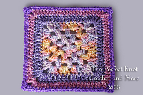 Ravelry: Puffy Doodle 6 Inch Square pattern by The Perfect Knot ...