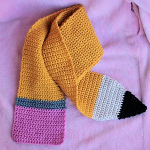Ravelry: Pencil Scarf pattern by The Left-Handed Crocheter