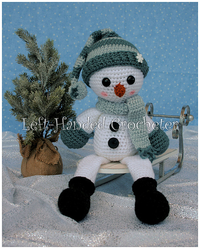 Ravelry: Snowman Draft Stopper and Shelf Sitter pattern by The Left ...