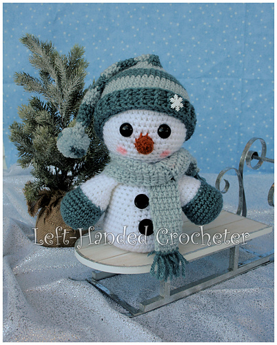 Ravelry: Snowman Draft Stopper and Shelf Sitter pattern by The Left ...