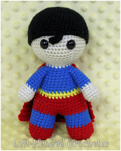 Ravelry: Super Heroes pattern by The Left-Handed Crocheter