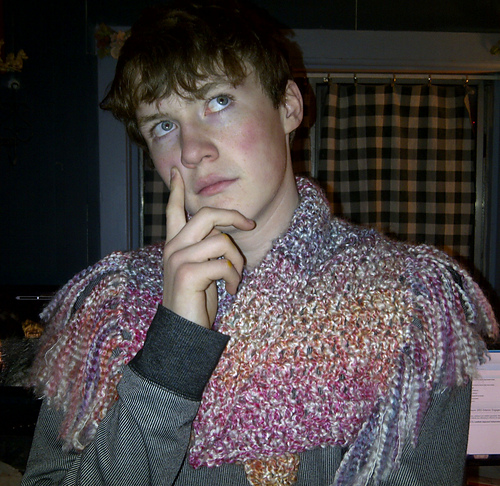 Ravelry: Super Quick and Easy Scarflette pattern by Elizabeth Ann White