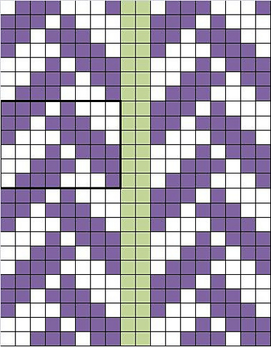 Ravelry: Spunknit's Weaving Pattern Charts