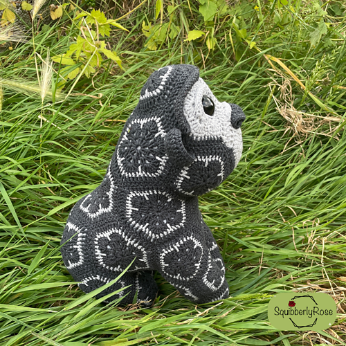 Ravelry: Gunner The African Flower Gorilla pattern by selina page
