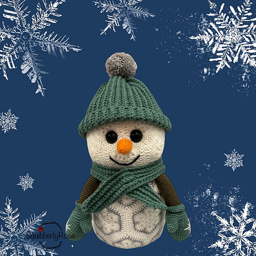 Ravelry: Meltin John African flower Snowman pattern by selina page