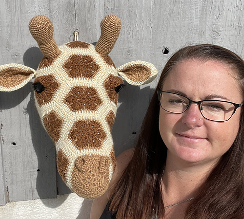 Ravelry: Gerald the African flower giraffe head pattern by selina page