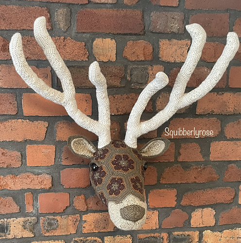 Ravelry: Stevie the stag deer head pattern by selina page