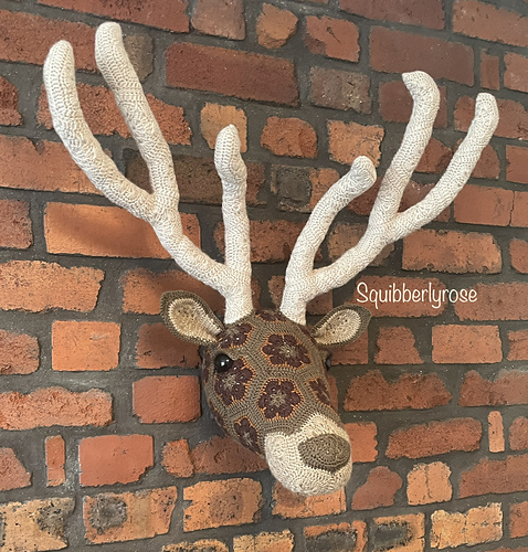 Ravelry: Stevie the stag deer head pattern by selina page
