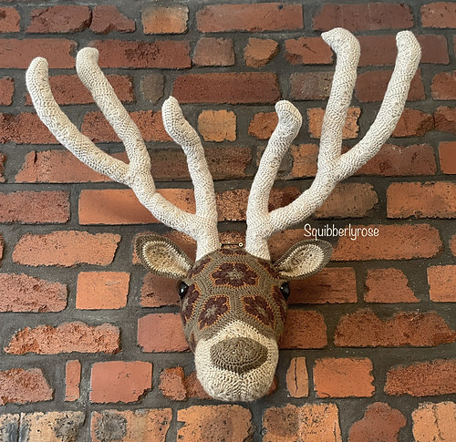 Ravelry: Stevie the stag deer head pattern by selina page