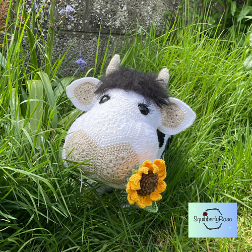 Ravelry: Bluebell the African flower cow. pattern by selina page